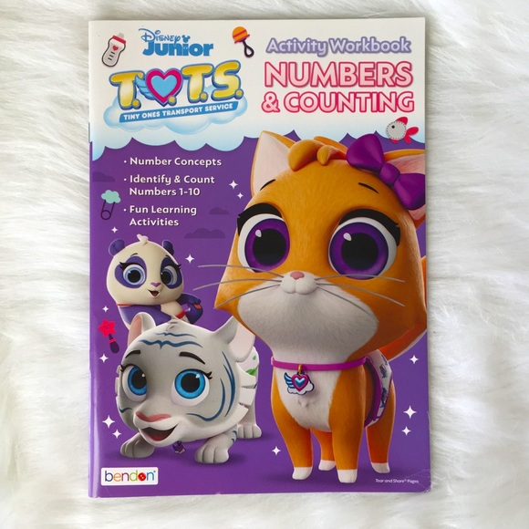 Disney | Toys | Disney Jr Tots Activity Workbook | Poshmark